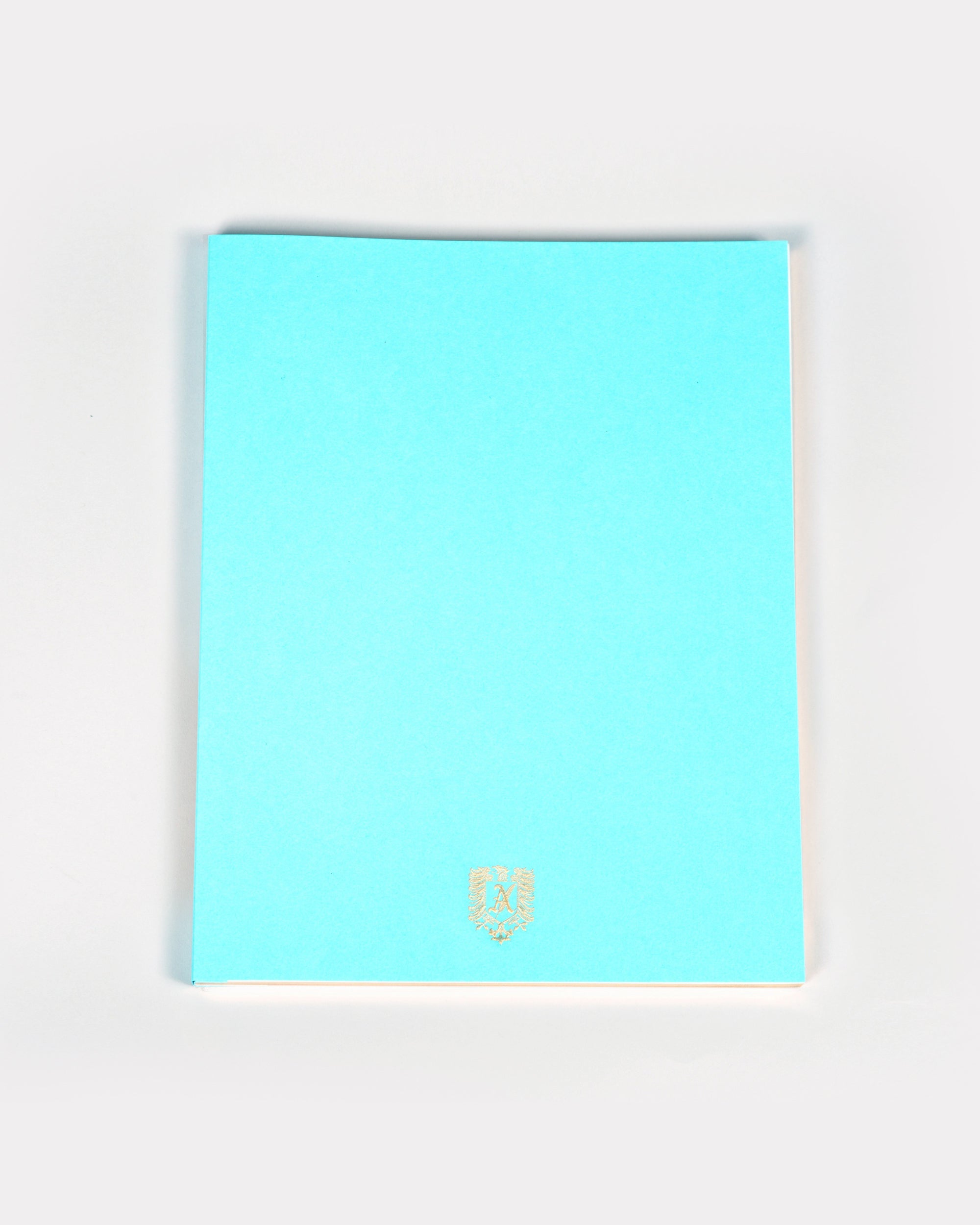 Armorial : Note Pad : Turquoise – Beige Habilleur