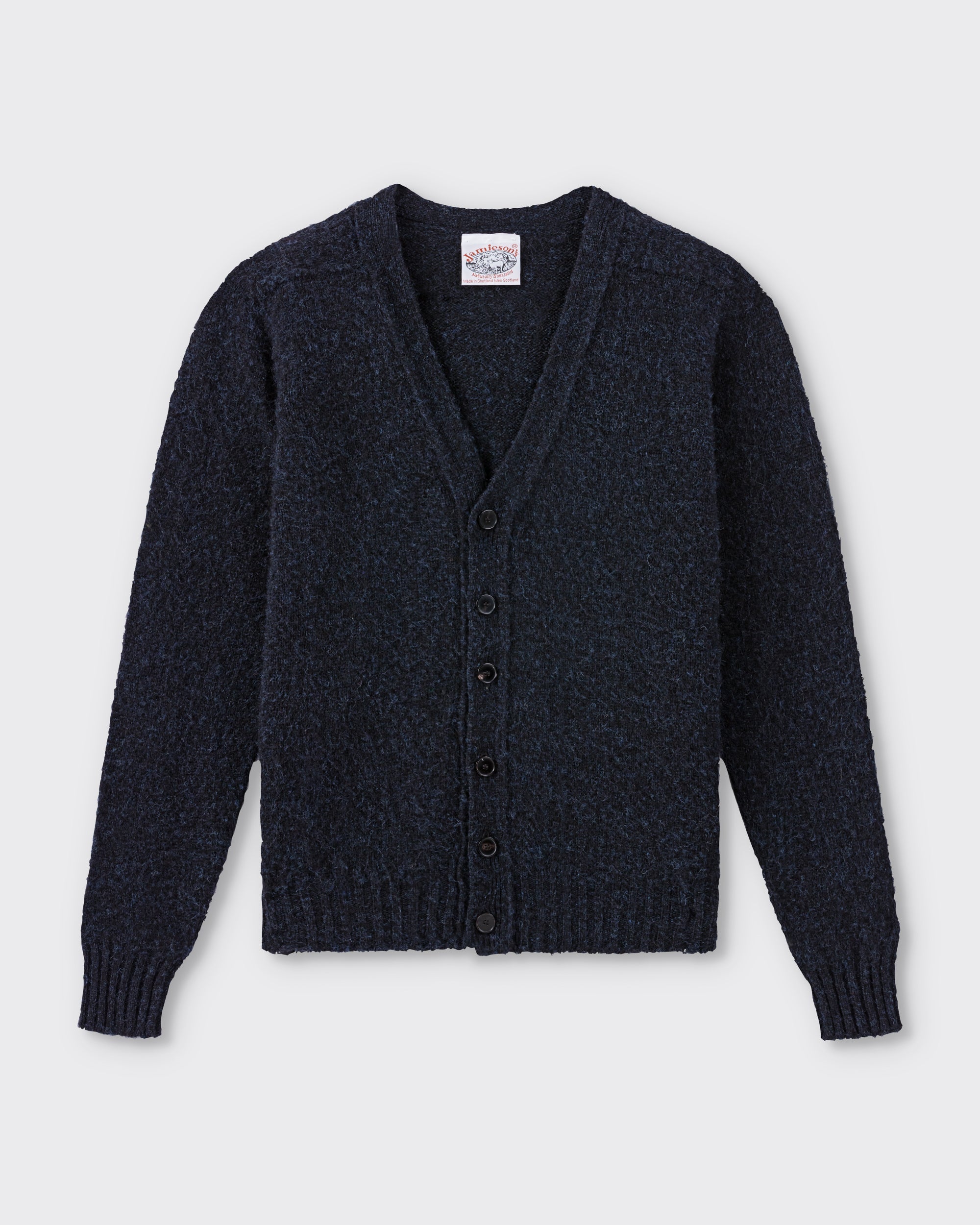 Only for BEIGE : Brushed Wool Cardigan : Cosmic Blue – Beige Habilleur