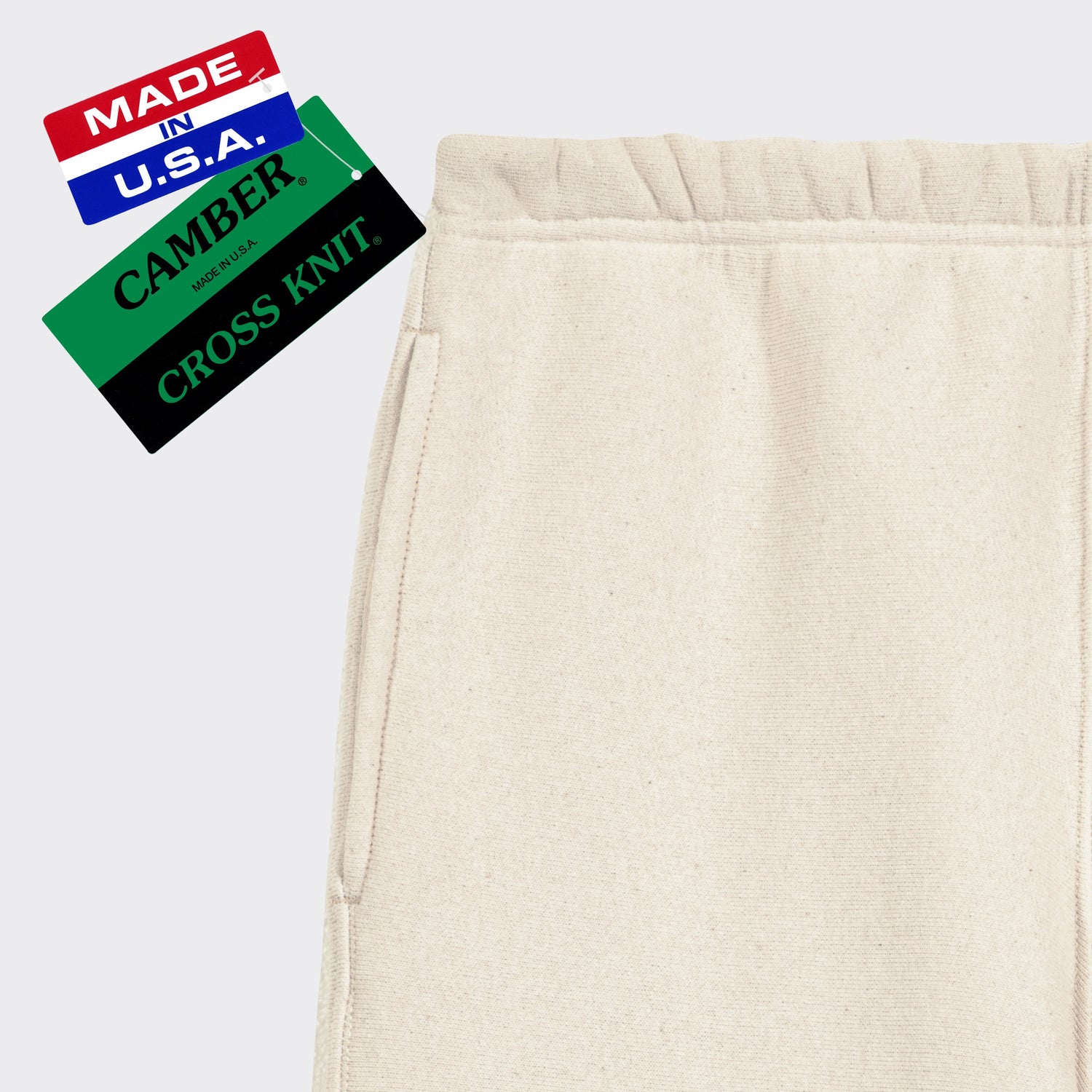 Camber : Sweatpants : Ecru – Beige Habilleur